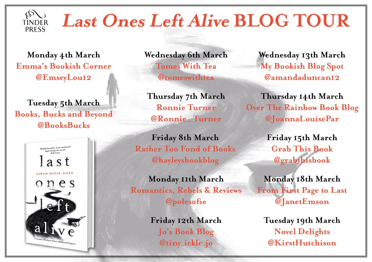 Blog Tour: Last Ones Left Alive by Sarah Davis-Goff – Jo's Book Blog