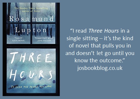 Three Hours by Rosamund Lupton – Jo's Book Blog