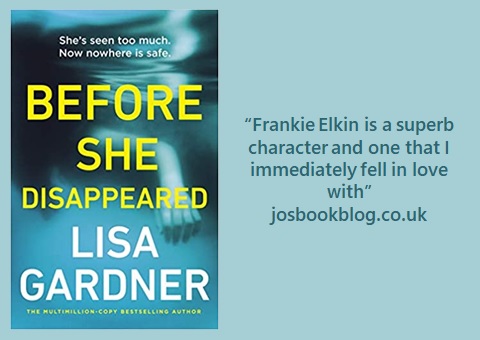 Before She Disappeared by Lisa Gardner – Jo's Book Blog