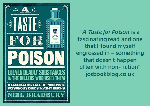 A Taste for Poison by Neil Bradbury – Jo's Book Blog